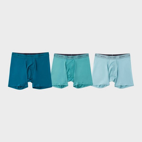 Pair Of Thieves Men's Quick Dry Boxer Briefs 3pk - Green M : Target