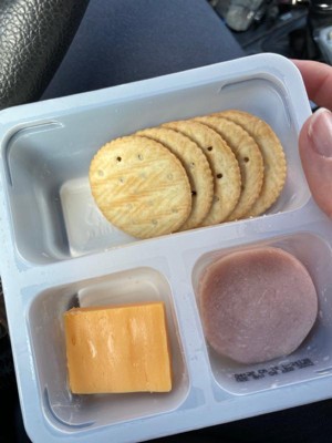 Lunchables Turkey & Cheddar Cheese With Crackers - 3.2oz : Target