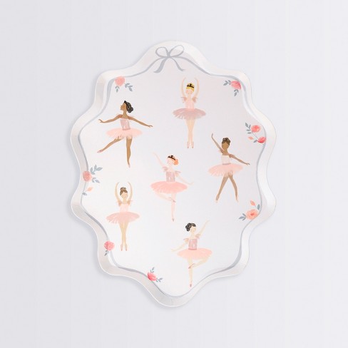 Meri Meri Ballerina Plates (pack Of 8) : Target