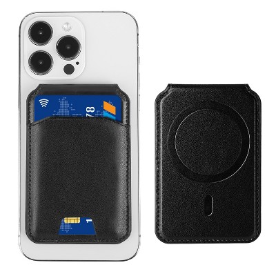 The Sak Women's Iris Slotted Card Wallet, Black Leaf Emboss : Target