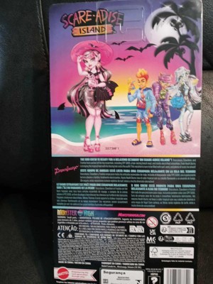 Monster High Scare-adise Island Draculaura Fashion Doll With Swimsuit ...
