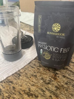 Be Well Organic Prebiotic Fiber Powder, Blend From Sunfiber & Baobab ...