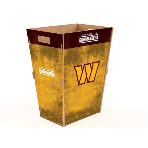 Nfl Washington Commanders Football Team Trash Bin - L : Target