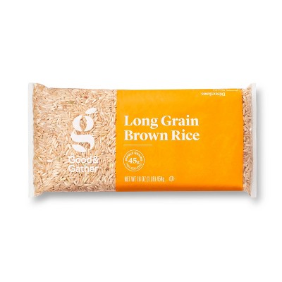 Long Grain Brown Rice - 1lb - Good & Gather™ : Target