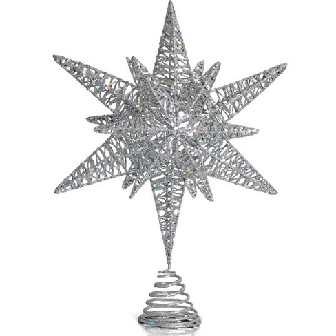 Ornativity 3d Star Tree Topper - Silver : Target