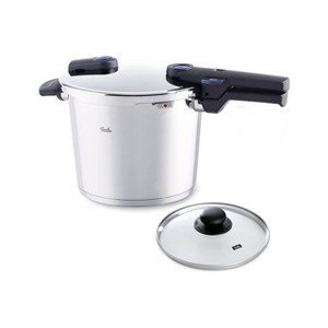 Fissler Stainless Steel Vitaquick Pressure Cooker With Glass Lid, For ...