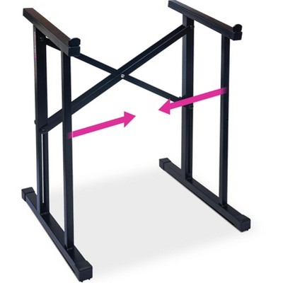 Liquid Stands Portable Audio Mixer Stand - Angled Foldable & Adjustable ...