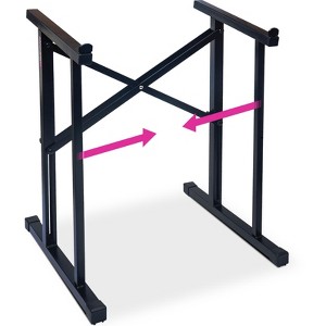 Liquid Stands Portable Audio Mixer Stand - Angled Foldable & Adjustable ...