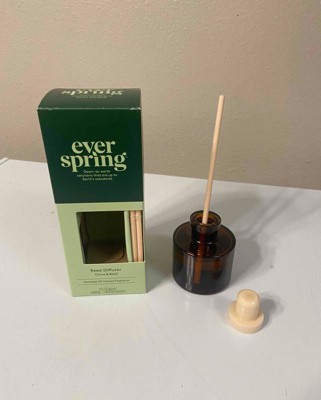 Liquid Reed Diffuser - Citrus & Basil - 2 Fl Oz - Everspring™ : Target
