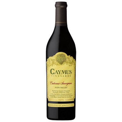 Caymus Vineyards Cabernet Sauvignon Red Wine - 750ml Bottle : Target