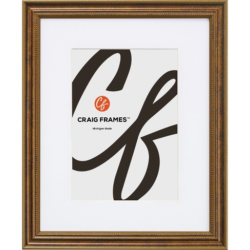 Craig Frames Stratton 12x16 Inch Aged Bronze Single Image Picture Frame ...