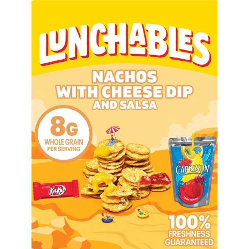 Lunchables Nachos Cheese Dip & Salsa - 10.7oz : Target