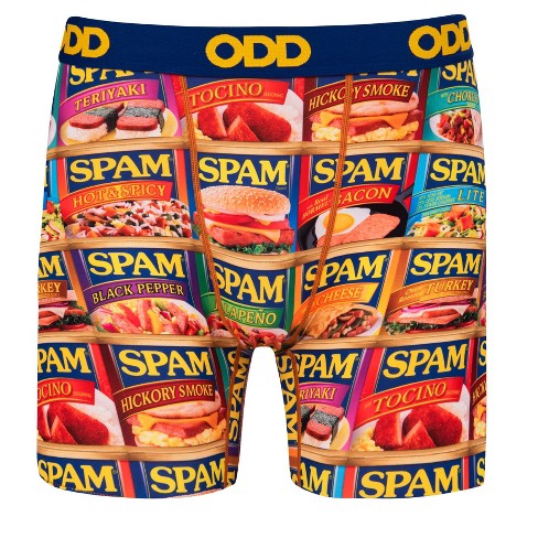 Odd Sox Men's Gift Idea Novelty Underwear Boxer Briefs, Spam Flavors ...
