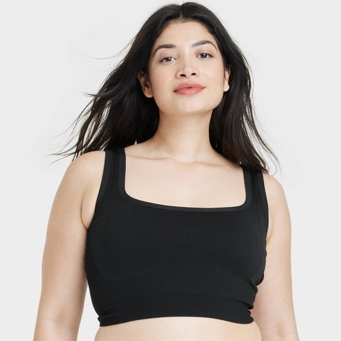 Women's Seamless Brami - Colsie™ Black 2x : Target