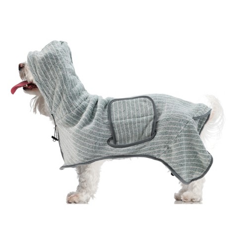 Unique Bargains Absorbent Dog Bathrobe Xxl Green 1 Pc : Target
