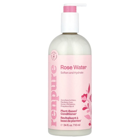 Renpure Rose Water, Plant Based Conditioner, 24 Fl Oz (710 Ml) : Target