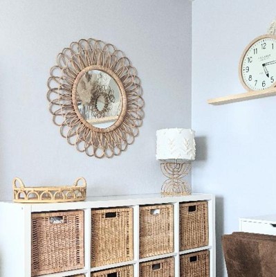 Boho Rattan Kids' Table Lamp - Pillowfort™ : Target