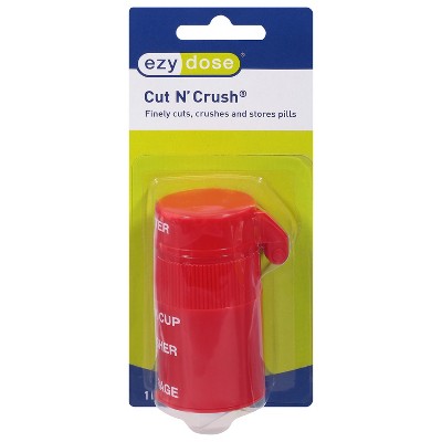 Ezy Dose Cut N' Crush Pill Cutter/crusher 1 Ea : Target