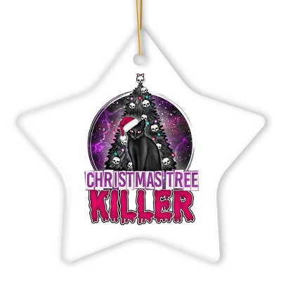 Hail Santa Heavy Metal Christmas Ornament, Emo Goth Rockstar. 3 : Target