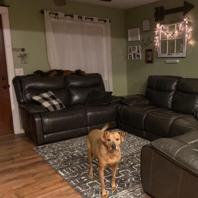 Avriel Modern Geometric Rug Gray - Project 62™ : Target