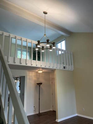 Kichler Lighting Baland 2 - Light Chandelier In Brushed Natural Brass ...