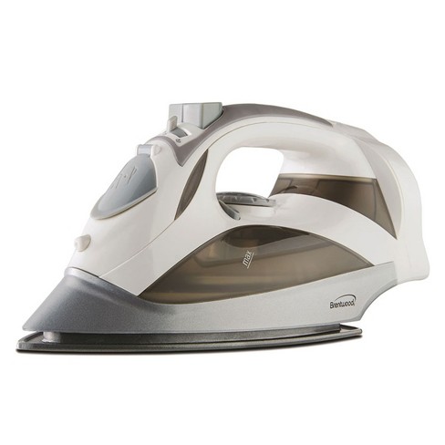 Brentwood Steam Iron With Retractable Cord - White : Target