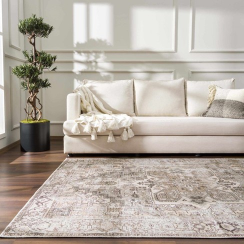 Hauteloom Rectangle Area Rug Gray : Target