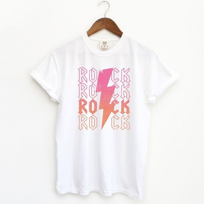 Simply Sage Market Women's Rock Stacked Short Sleeve Garment Dyed Tee ...