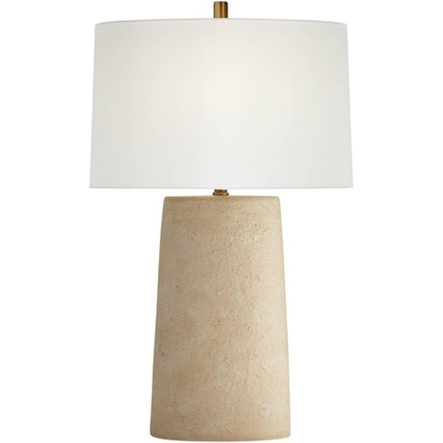 360 Lighting Castel 29 1/2" High Sand Finish Rustic Modern Table Lamp ...