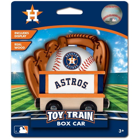 Masterpieces Wood Train Box Car - Mlb Houston Astros : Target