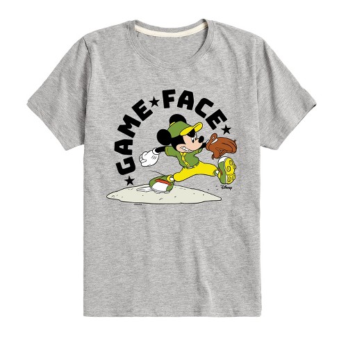 Boys' - Disney - Game Face Baseball Short Sleeve Graphic T-shirt : Target