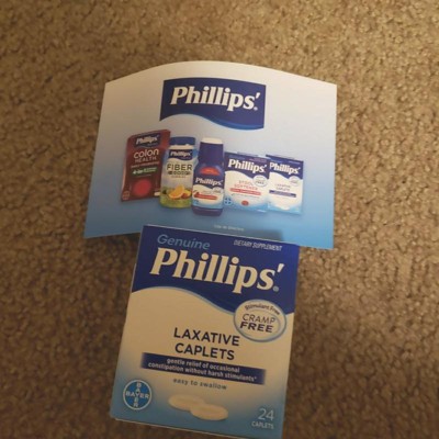 Phillips' Laxative Digestive Treatment Caplets - 55ct : Target