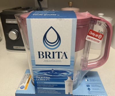 Brita Water Filter 6-cup Denali Water Pitcher Dispenser With Standard ...
