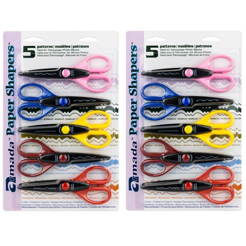 Armada Paper Shapers® Decorative Scissors Set 2, 5 Per Set, 2 Sets : Target
