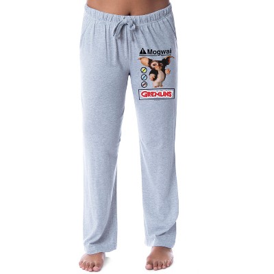 Gremlins Womens' Mogwai Rules Logo Movie Film Sleep Pajama Pants ...