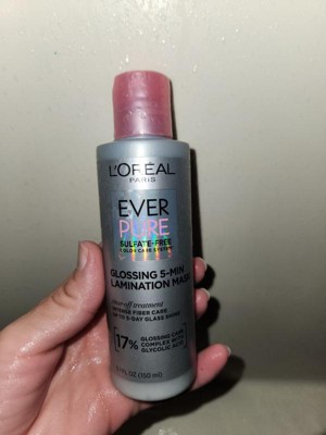 L'oreal Paris Everpure Sulfate Free Hair Gloss Glossing Lamination Mask ...