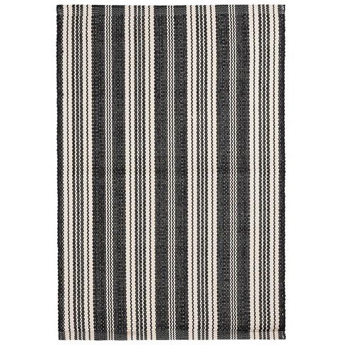 Home Conservatory Ticking Stripe Handwoven Indoor/outdoor Area Rug : Target