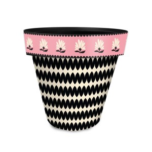 Briarwood Lane Everyday Planter 8.5" x 8.5" x 8.5" Squiggle Small ...