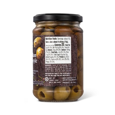 Italian Country Style Pitted Olive Mix - 6oz - Good & Gather™ : Target