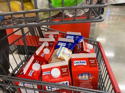 Lactaid Lactose Free Whole Milk - 0.5gal : Target