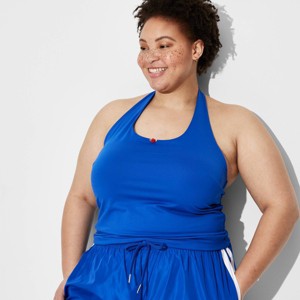 Women's Game Day Tank Top - Wild Fable™ Blue 1x : Target