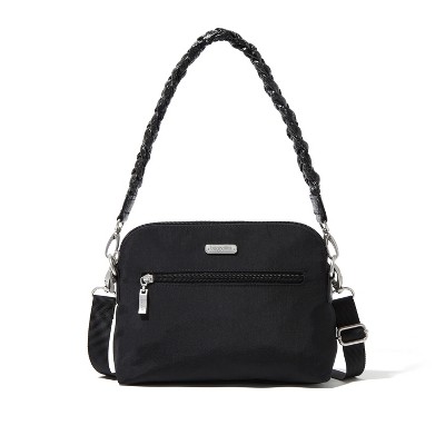 Baggallini Women's Modern Pocket Half Moon Shoulder Bag With Crossbody ...