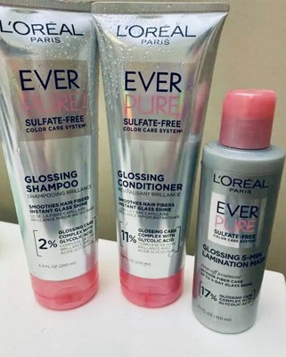 L'oreal Paris Everpure Sulfate Free Hair Gloss Glossing Lamination Mask ...