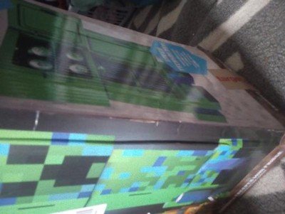 Minecraft Charged Creeper Figural Mini Fridge : Target