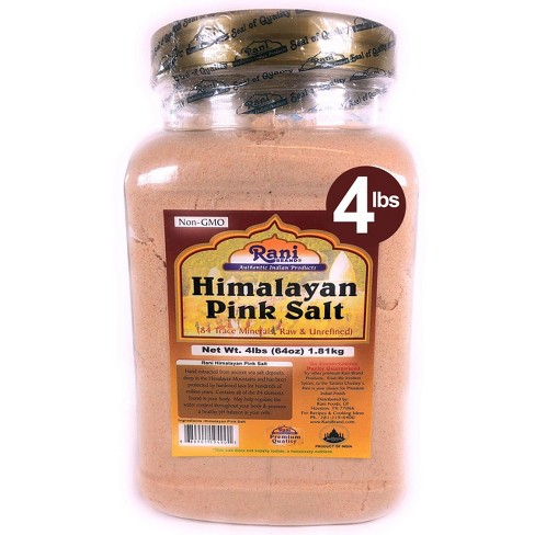 Himalayan Pink Salt Powder - 64oz (4lbs) 1.81kg - Rani Brand Authentic ...