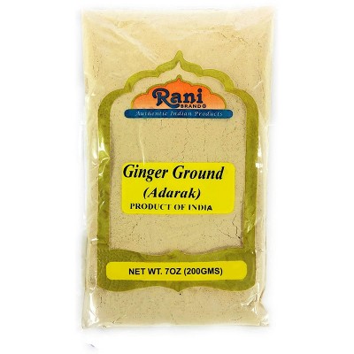 Ginger (adarak) Ground - 7oz (200g) - Rani Brand Authentic Indian ...