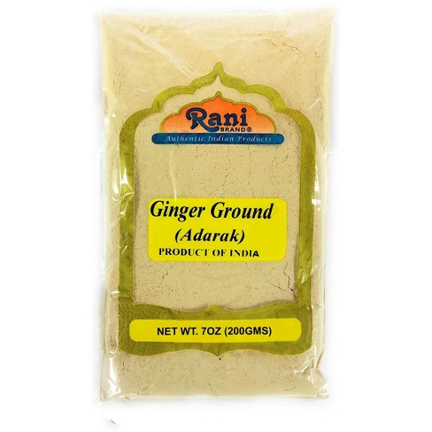 Ginger (adarak) Ground - 7oz (200g) - Rani Brand Authentic Indian ...