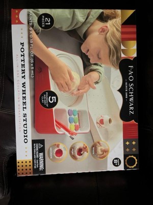 Fao Schwarz pottery Wheel Studio All-in-one Sculpting Workstation : Target