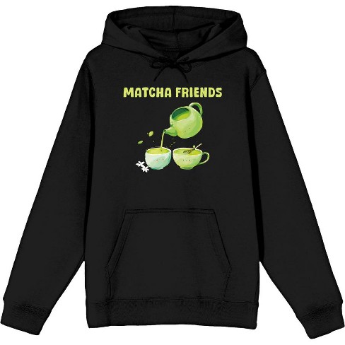 Matcha Friends Matcha Tea Adult Long Sleeve Hoodie : Target