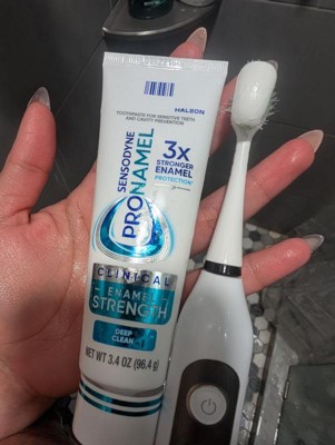 Sensodyne Pronamel Clinical Enamel Strength Deep Clean Toothpaste - 3.4oz : Target